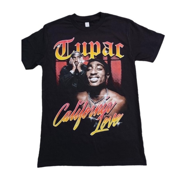 Shirts | Tupac California Love Hip Hop Rap Tshirt Legend Tee Black ...